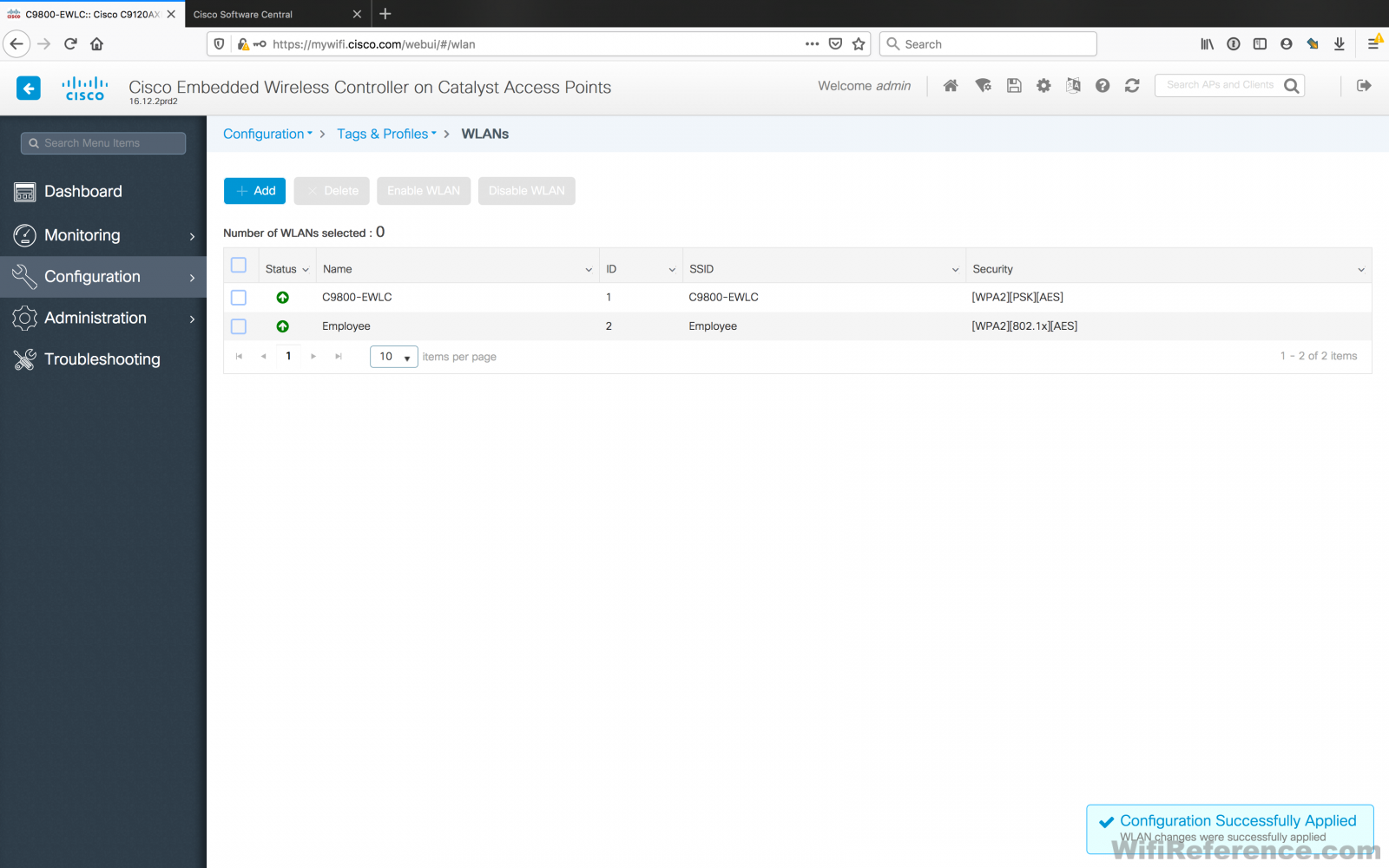 Cisco Embedded Wireless Controller On Catalyst Access Points Wifi