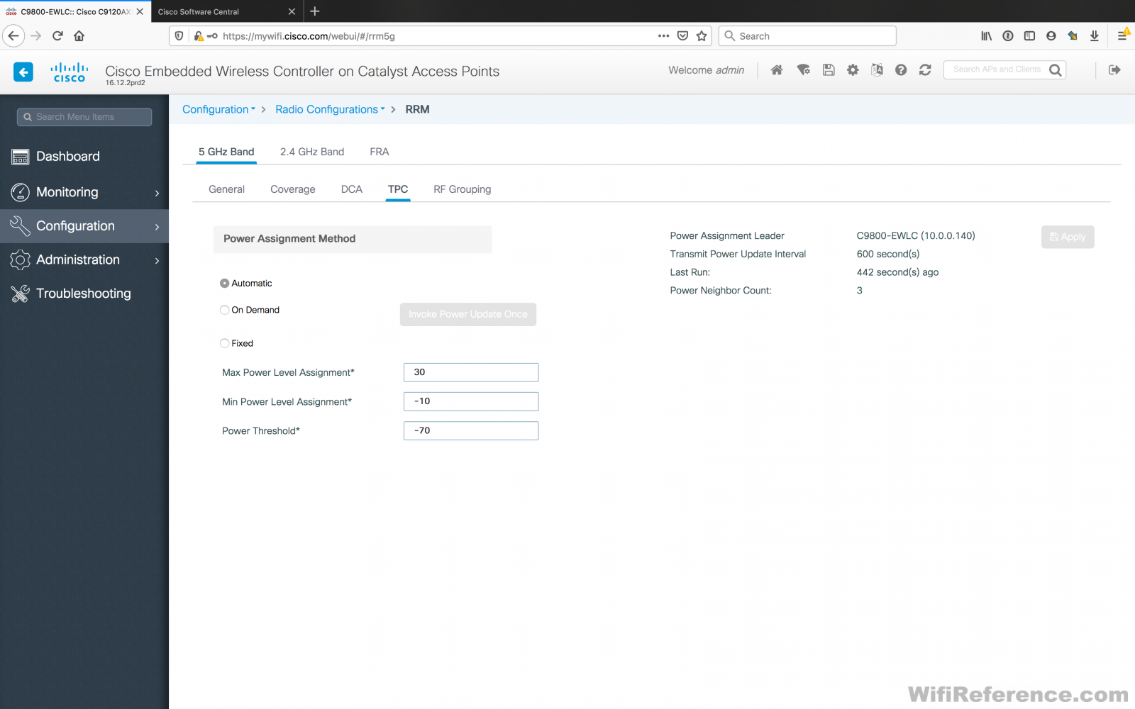 Cisco Embedded Wireless Controller On Catalyst Access Points Wifi